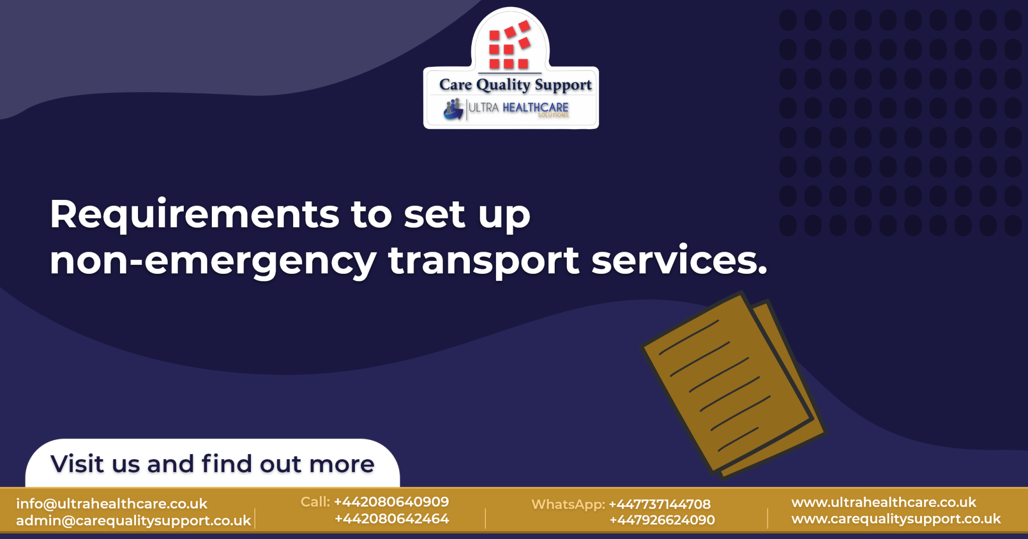 What are the requirements to set up non-emergency transport services ...